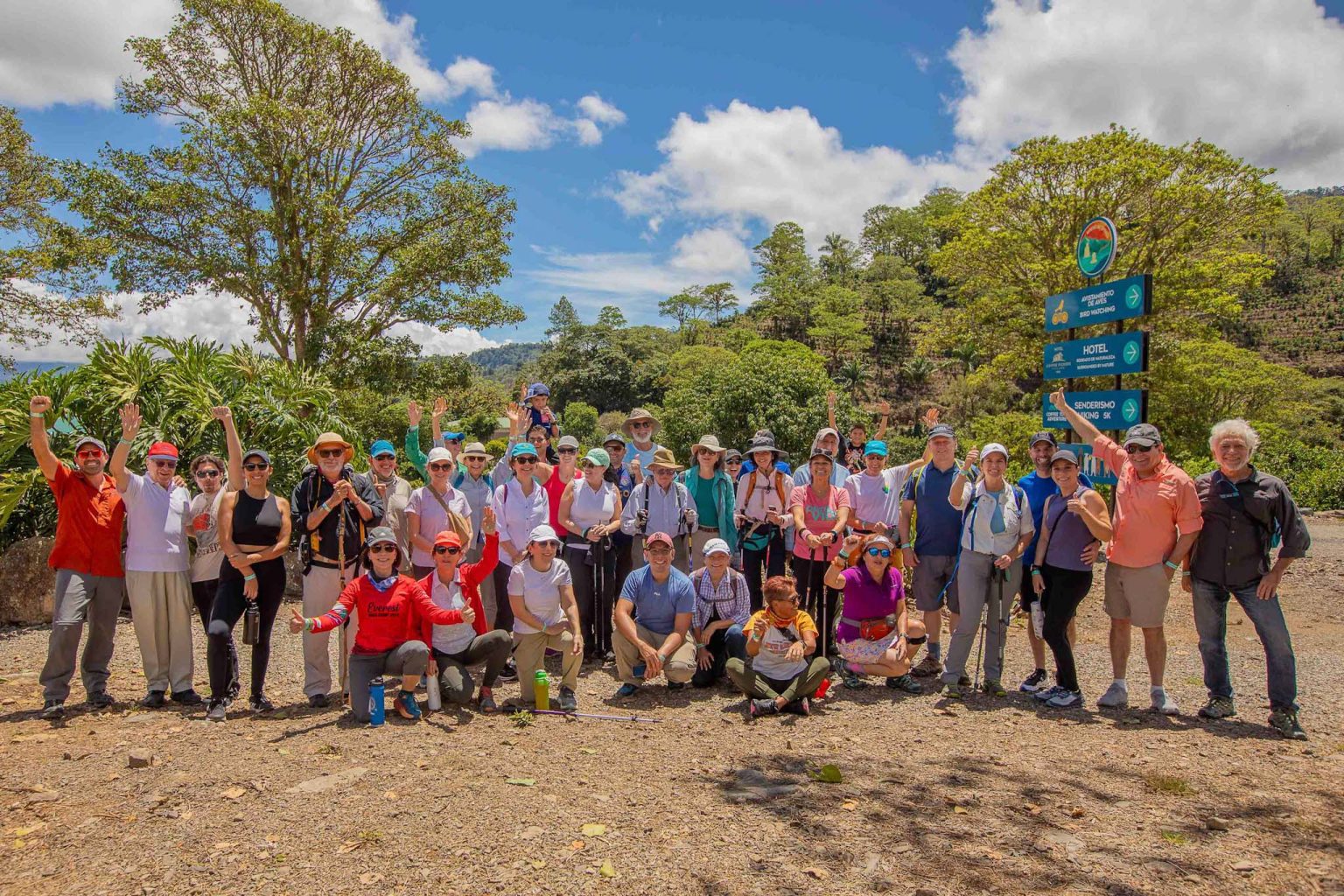 Trail stages - El Camino de Costa Rica